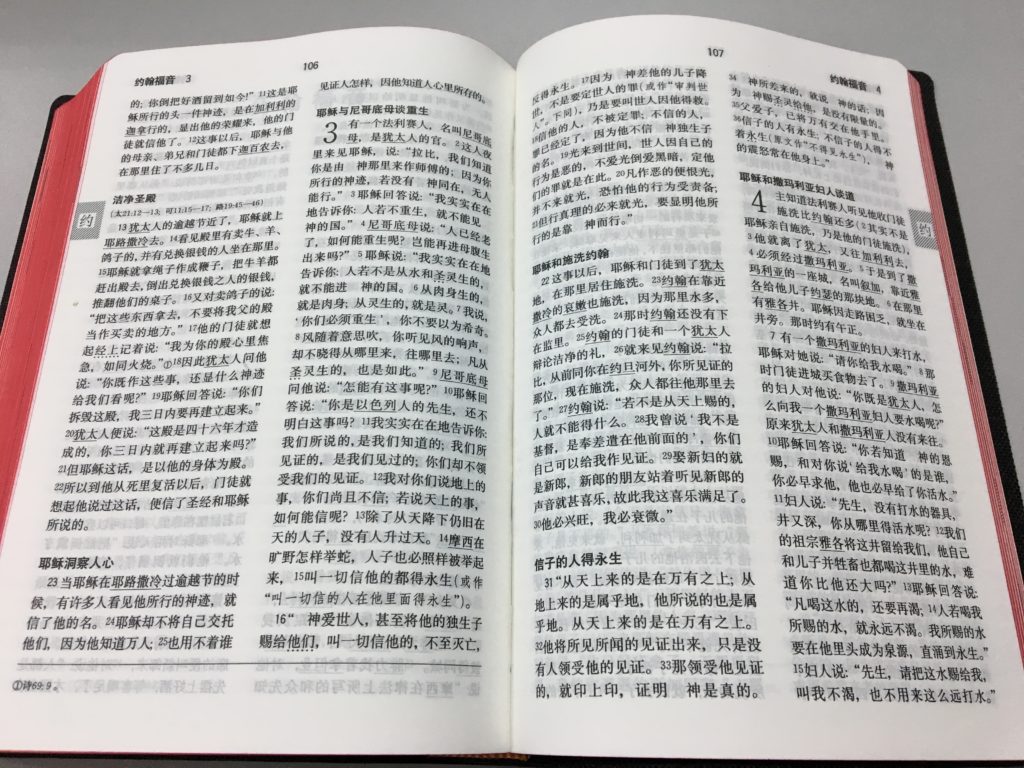 Giving the Very Best Version of the Bible to China - UBS China Partnership